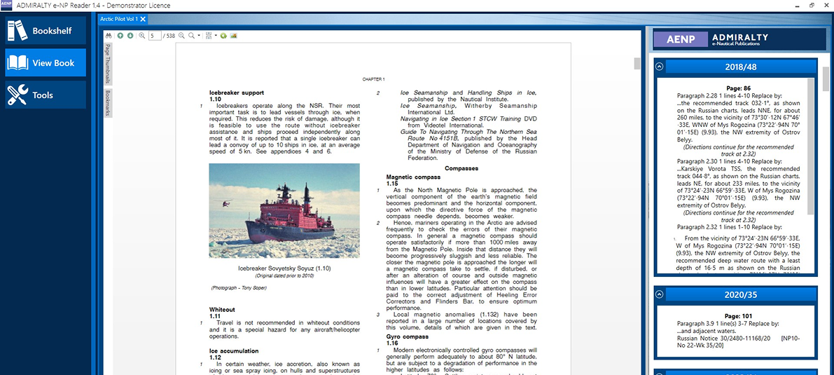 Пособия ADP и AENP – электронные издания для флота